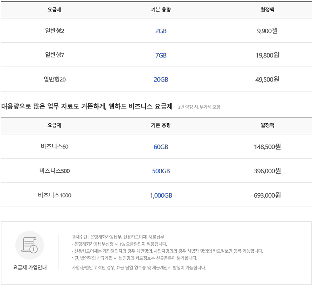 U+ Webhard(웹하드) | KS TELECOM