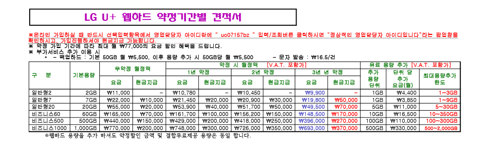 U+ Webhard(웹하드) | KS TELECOM