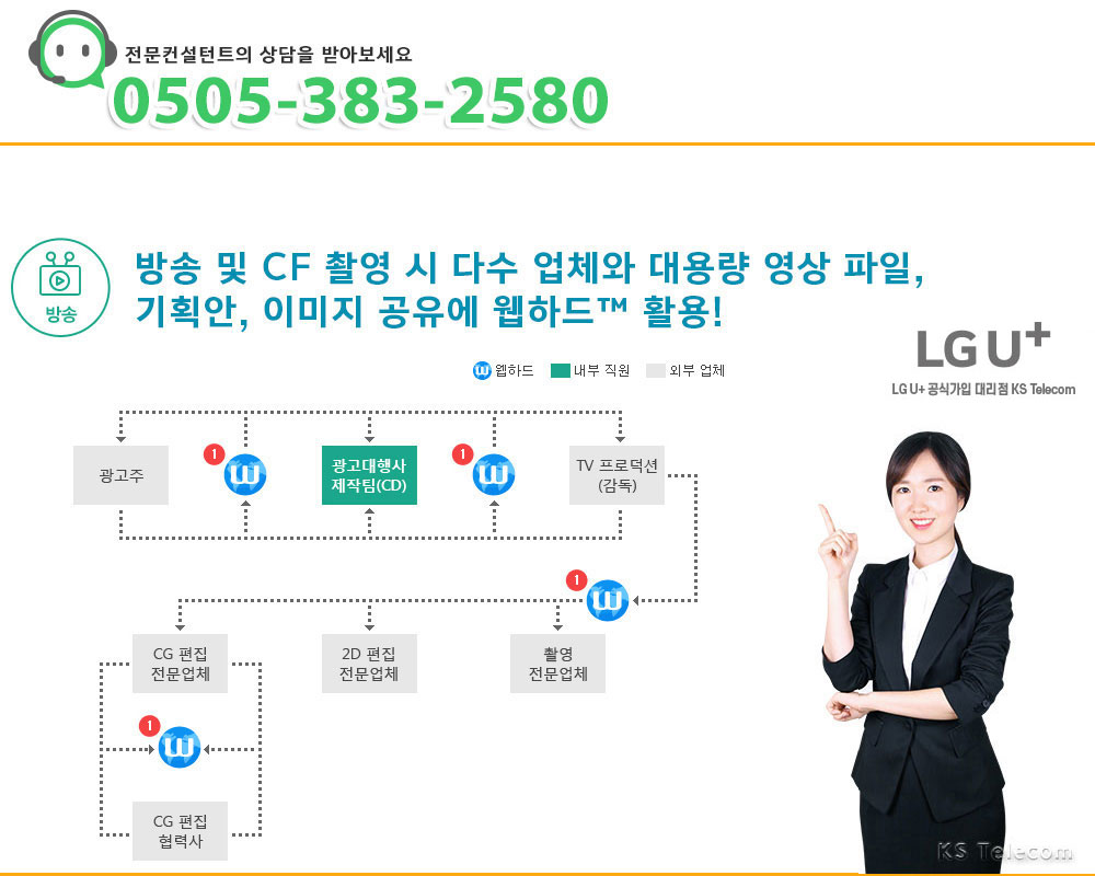 U+ Webhard(웹하드) | KS TELECOM